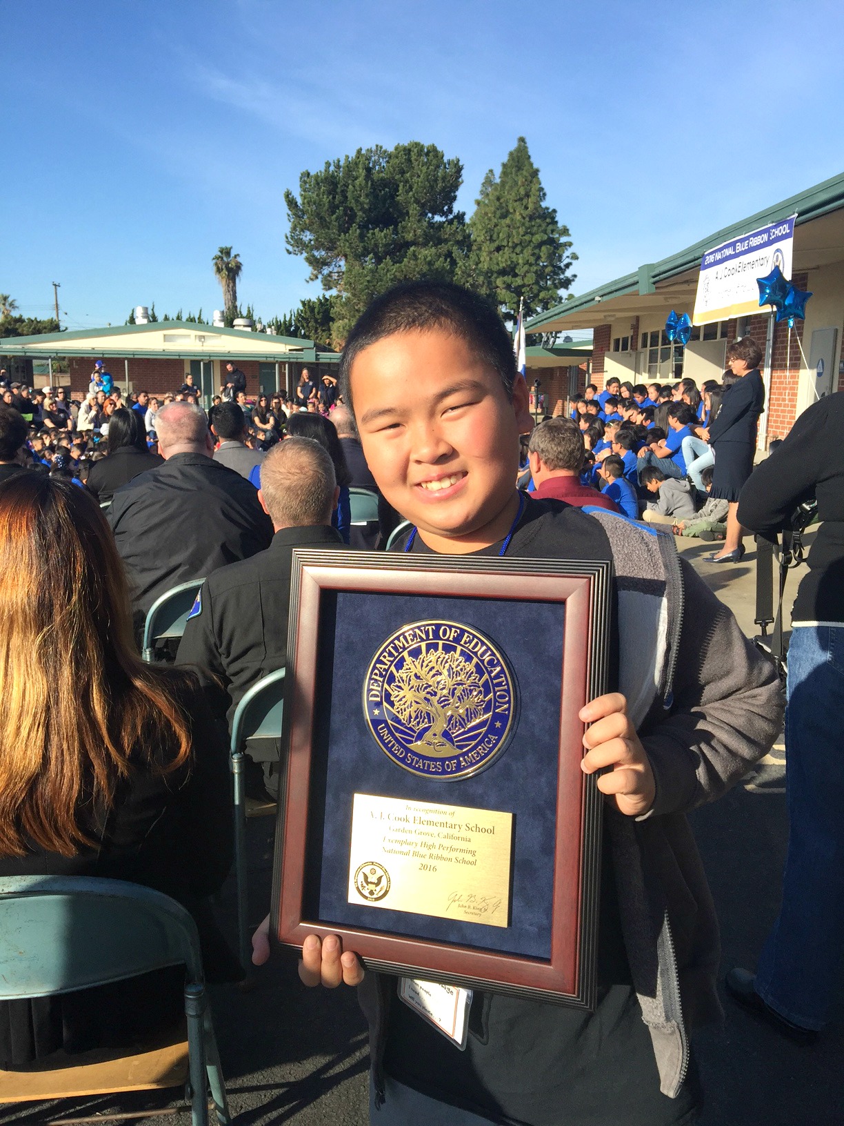 Sealed and delivered: Garden Grove’s Cook Elementary School celebrates ...