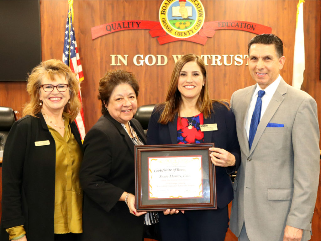 Six earn honors through OCDE’s counselor recognition awards program – OCDE Newsroom