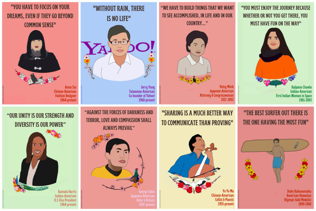 Foothill High students create posters to celebrate Asian American and ...