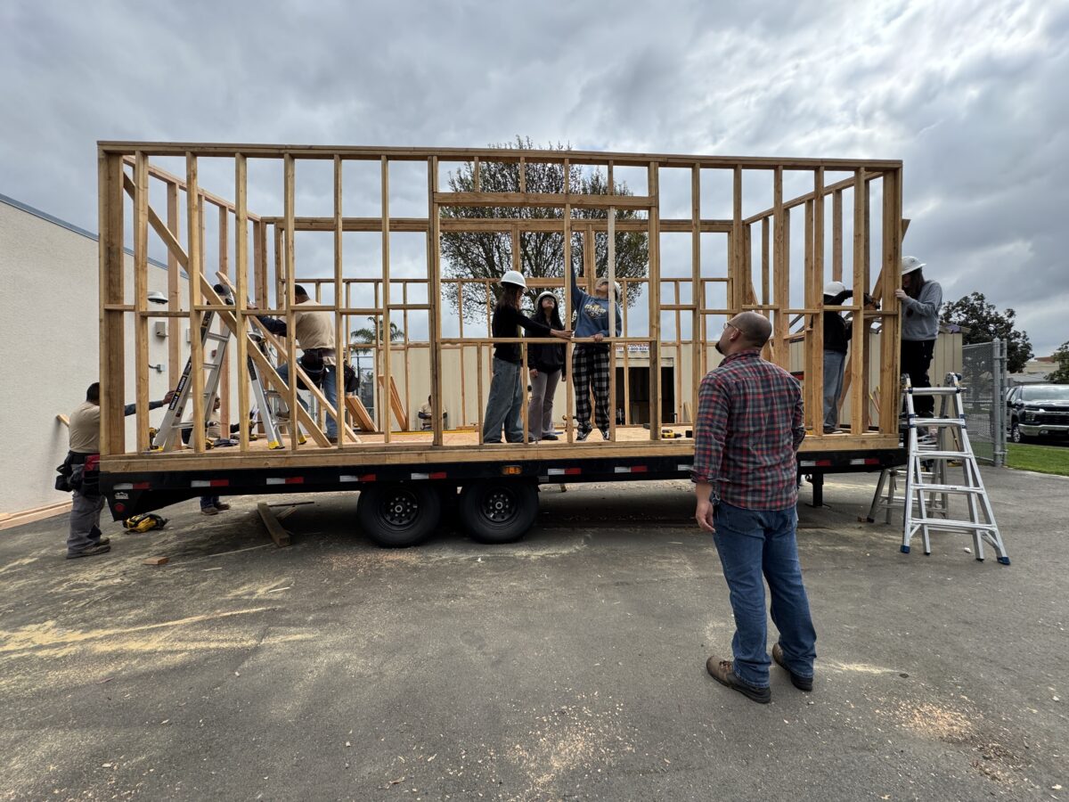 Fullerton School District students complete second tiny home to support ...
