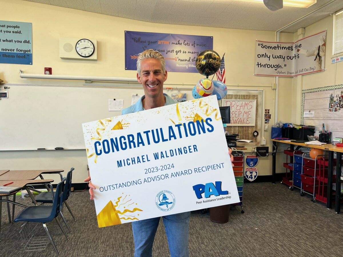 OCDE PAL team honors six campuses, two advisors for building positive ...