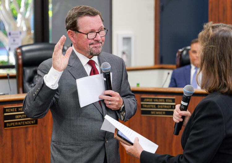WATCH: Dr. Stefan Bean sworn in as Orange County’s 12th superintendent ...