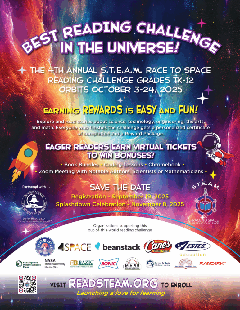 Fourth STEAM Race to Space Reading Challenge adds new partners ahead of ...