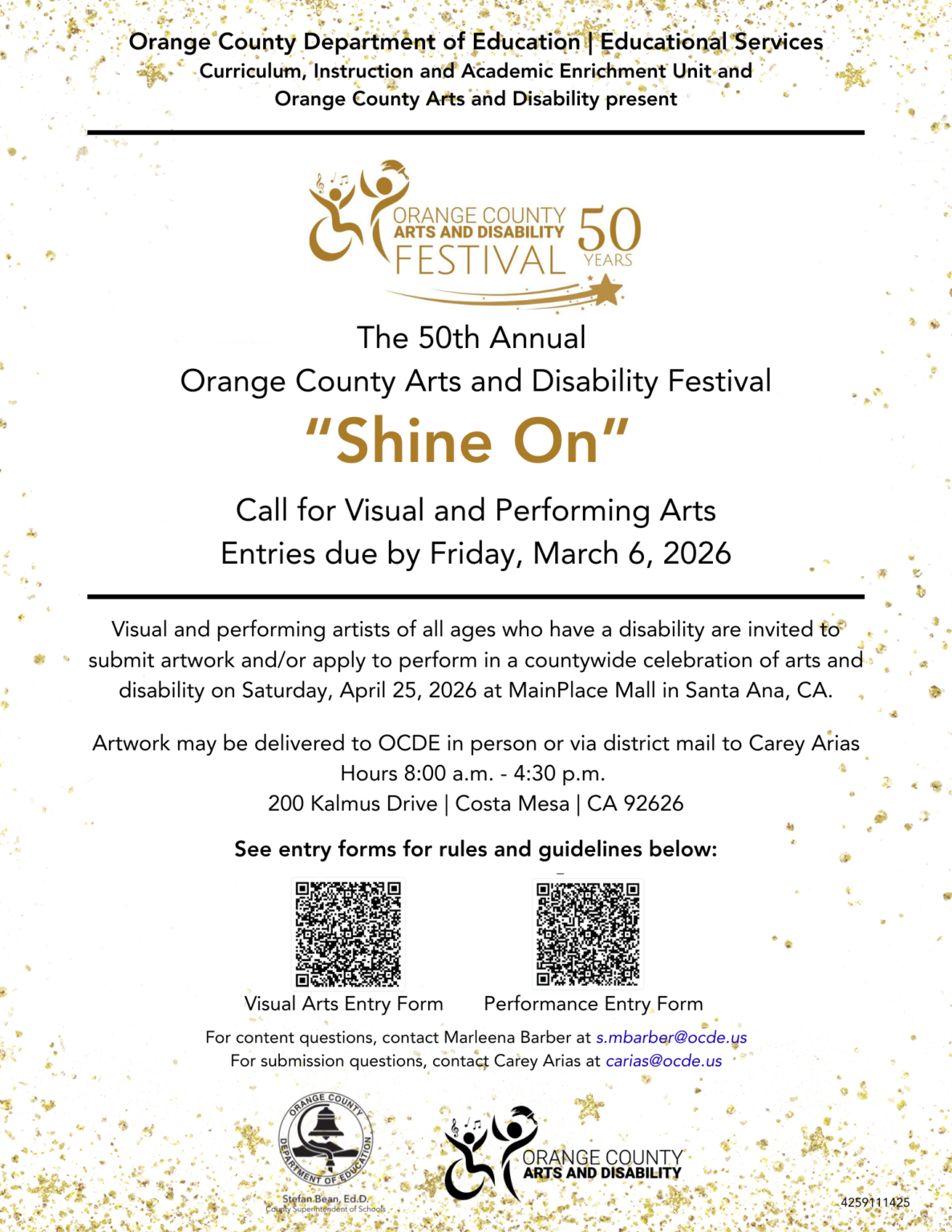 OC Arts and Disability Festival marks 50 years, calls for entries ...